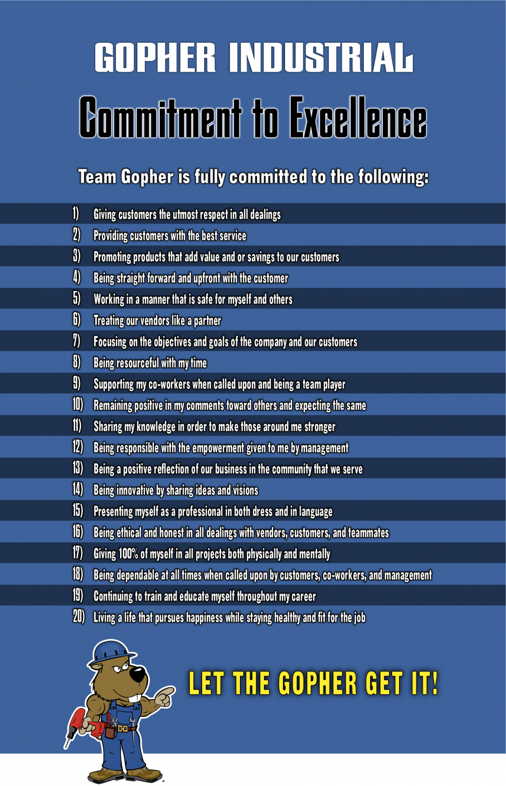 About Us | Gopher Industrial, Inc.